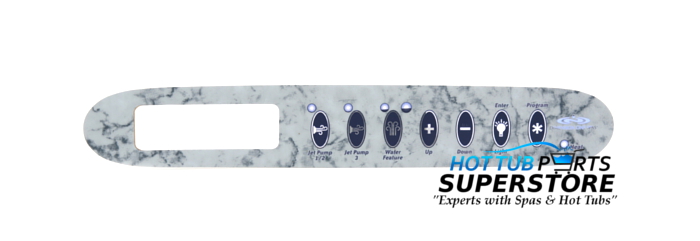 Dimension One Spas Upper Control Overlays | Hot Tub Parts Superstore