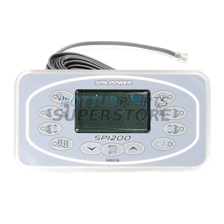 Spa Power (Davey) SP1200 - Rectangular Topside Control Panel - Hot Tubs ...