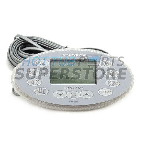 Spa Power (Davey/Spaquip) SP1200 - Oval Spa & Hot Tub Topside Control Panel