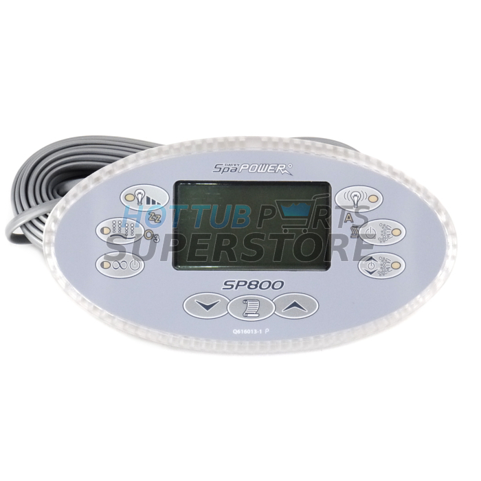 Spa Power (Davey) SP800 - Hot Tub Oval Topside Control Panel