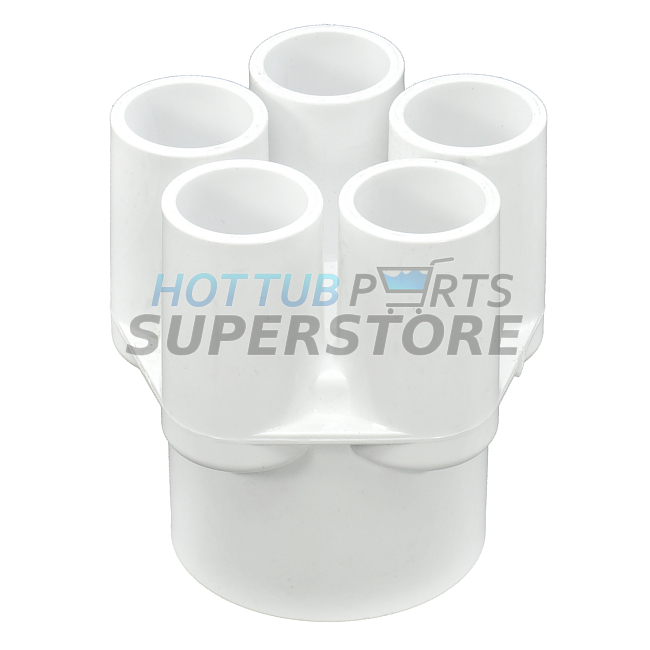 Water Manifold 2" x 3/4" 5 Ports | Hot Tub Parts Superstore