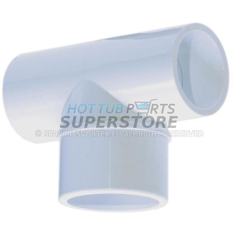 Discharge Tee (2 x 32mm S) x (1 x 50mm Spg) | Spa Parts
