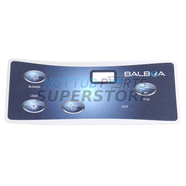 Balboa VL402 Topside Panel Overlay, 1 Pump + Air | Hot Tub Parts Superstore
