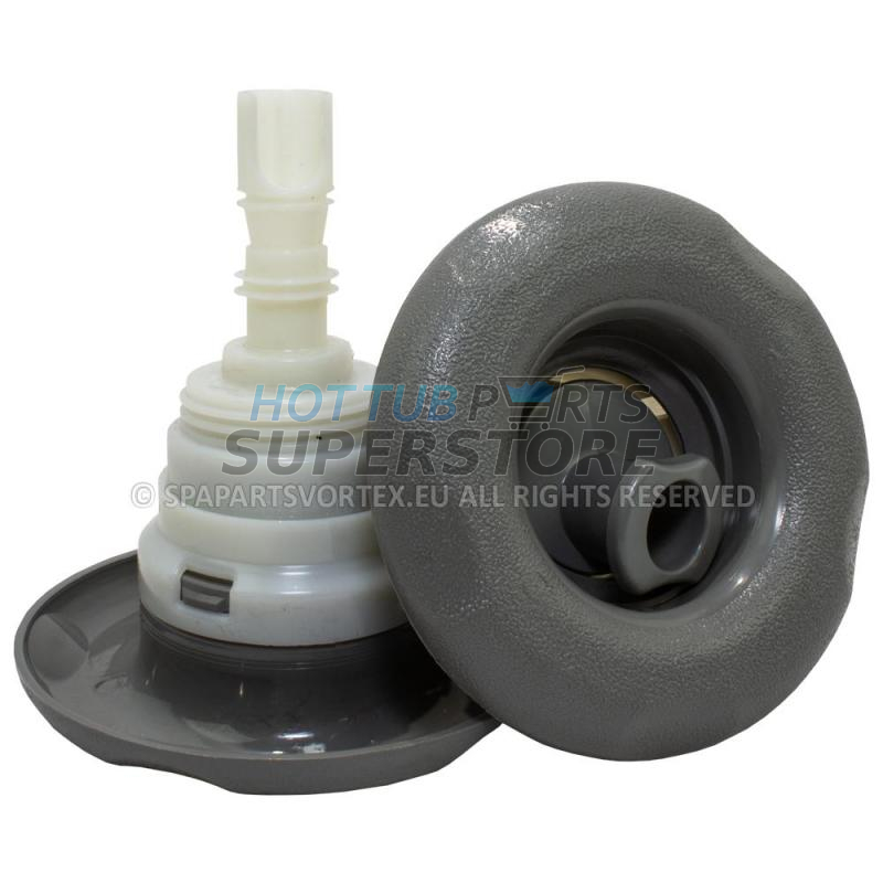 Poly Storm Roto 5-point Textured GREY (Thread in) | Hot Tub Jets