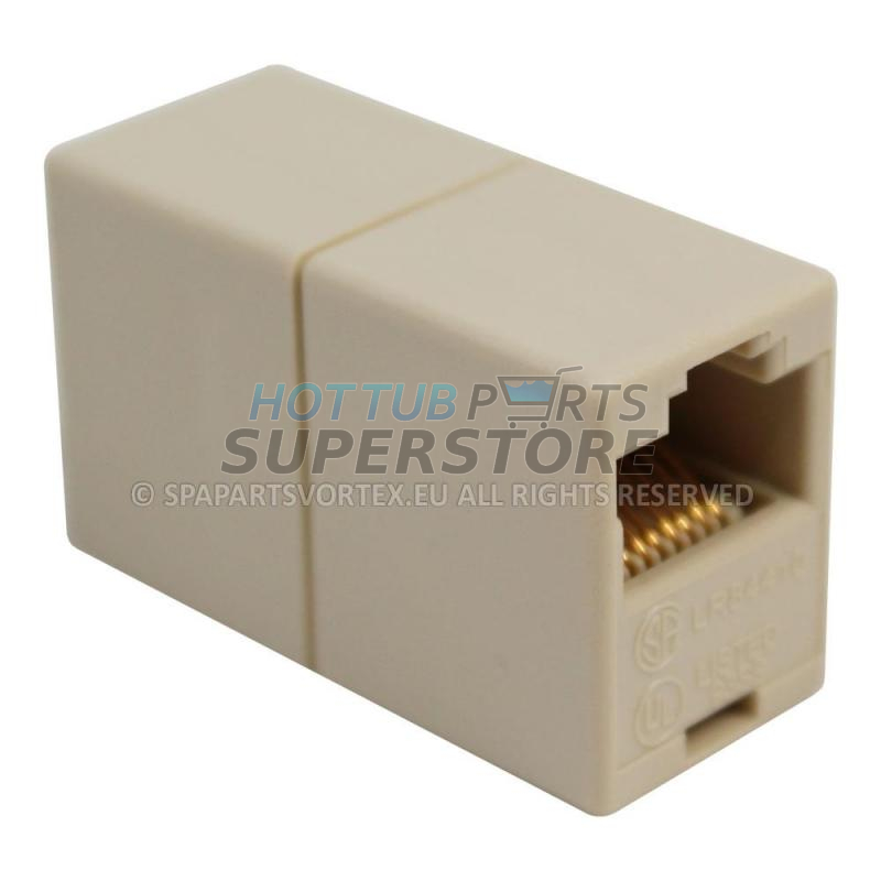 Balboa RJ45 Topside Cable Extension Coupler | Spa Parts