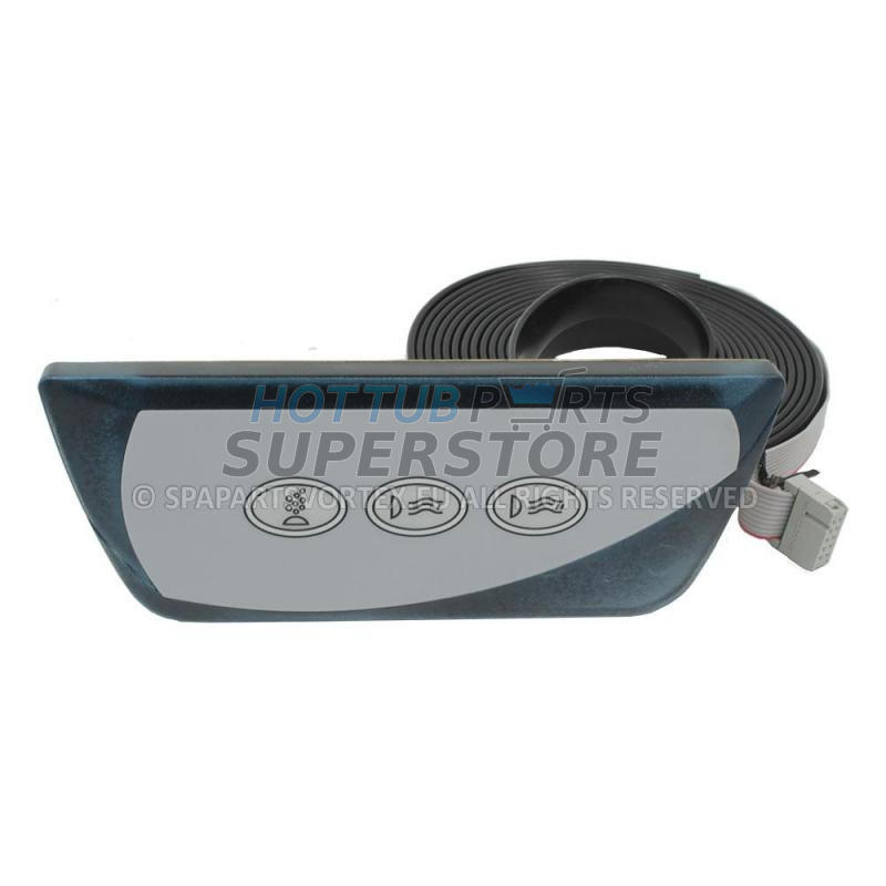 Sundance 850 Remote Topside Grey 2001+ (2 pump) | Hot Tub Parts