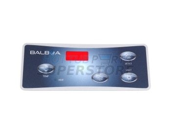 Balboa 4 Button Control Panel Overlays | Hot Tub Parts Superstore