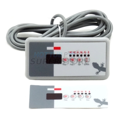 Gecko S Series - TSC-18 (K-18) - Topside Control Panel | Hot Tubs & Spas