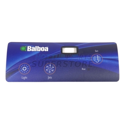 Balboa VL402 Topside Panel Overlay, 1 Pump | Hot Tub Parts Superstore