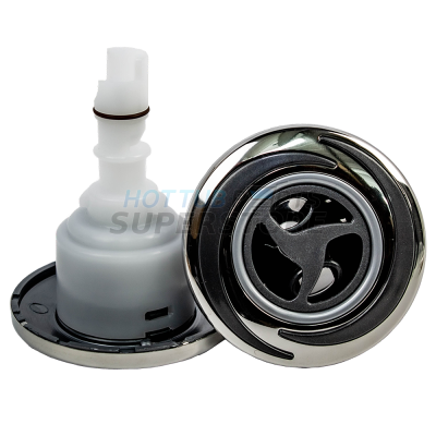 3" CMP Spectrum Halo Jet, Double Roto, Stainless/Graphite Gray | Spa Parts
